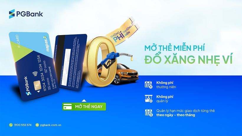 PGBank giới thiệu thẻ F-card: Giải pháp thanh toán xăng dầu chuyên biệt ...